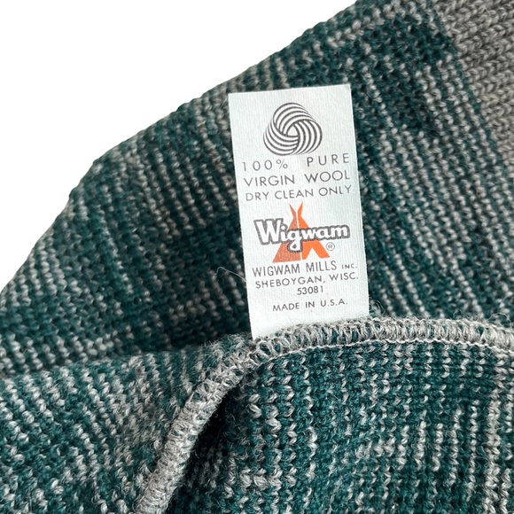 Wigwam | Accessories | Vtg 8s Wigwam 00 Wool Beanie Ski Cap Hat Gray ...